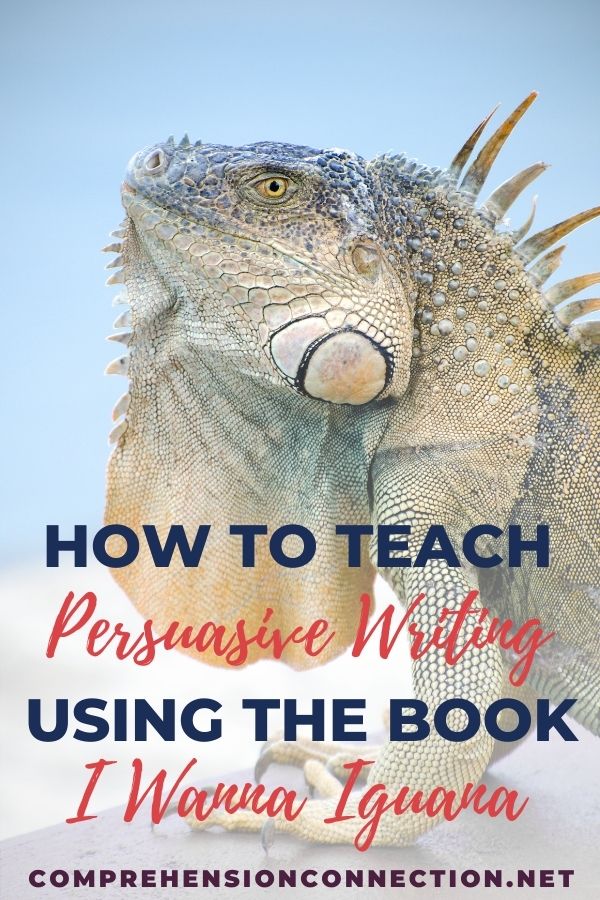 How To Teach Persuasive Writing Like A Boss With I Wanna Iguana