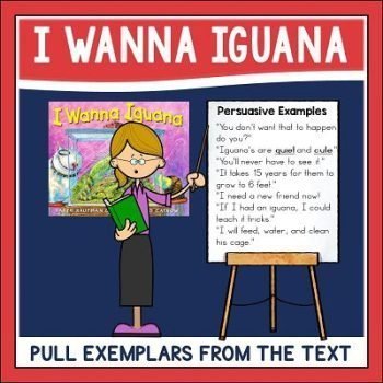How To Teach Persuasive Writing Like A Boss With I Wanna Iguana