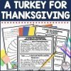 A Turkey For Thanksgiving By Eve Bunting Activities In Digital And PDF ...