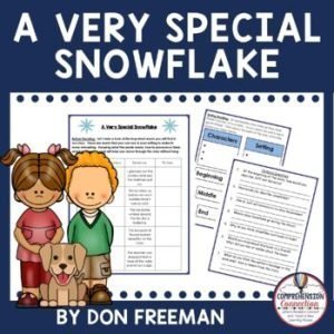 A Very Special Snowflake By Don Hoffman Book Companion | Comprehension ...