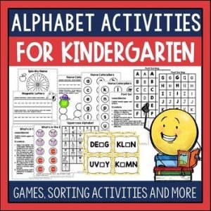 Alphabet Activities, Beginning Sounds, Letter Names, Letter Sounds, RTI ...