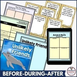 Amos And Boris By William Steig Reading Activities In Digital And PDF ...