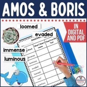 Amos And Boris By William Steig Reading Activities In Digital And PDF ...