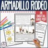 Armadillo Rodeo By Jan Brett Cowboy Days Activities In Digital And PDF Formats | Comprehension ...