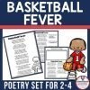 Basketball Fever Poem Of The Week, Fluency Activity, Poetry Lesson ...