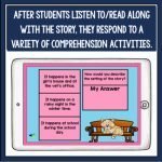 Beginning Reader Audio Book And Activities Boom Cards: Buddy The Cat ...