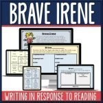 Brave Irene By William Steig Reading And Writing Book Study In Digital ...