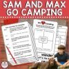 Camping Themed Partner Play For Primary, Camping Themed Fluency ...