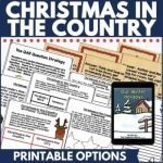 Christmas In The Country By Cynthia Rylant Activities In Digital And ...