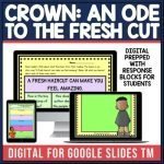 Crown An Ode To The Fresh Cut Reading And Writing Activities In Digital ...