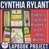 Cynthia Rylant Lapbook Project | Comprehension Connection