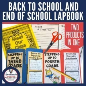 Back To School End Of Year Lapbook Classroom Community Reflection ...