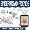 Gingerbread Friends By Jan Brett Reading Activities In Digital And PDF ...