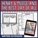 Henry And Mudge And The Best Day Of All By Cynthia Rylant Activities ...