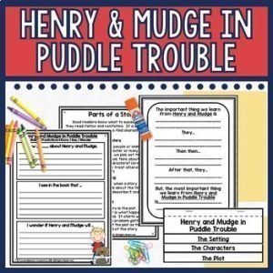 Henry And Mudge In Puddle Trouble By Cynthia Rylant Comprehension ...