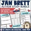 Jan Brett Author Study Activities In Digital And PDF For 10 Titles ...