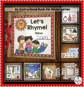 Let's Rhyme Paper Bag Mini Book Project | Comprehension Connection