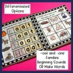 Long O Project For First Graders With Rhyming And Spelling Activities ...