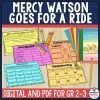 Mercy Watson Goes For A Ride Book Companion Activities In Digital And ...