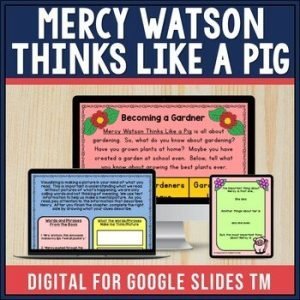 Mercy Watson Thinks Like A Pig Book Companion Activities In Digital And ...