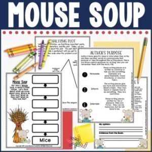Mouse Soup By Arnold Lobel Activities In Digital And PDF ...