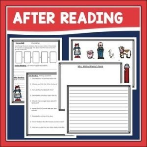 Mrs. Wishy Washy's Farm Activities Book Companion For First Grade ...