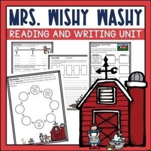 Mrs. Wishy Washy's Farm Activities Book Companion For First Grade ...