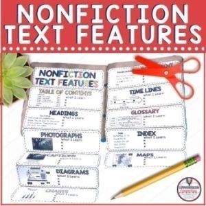 Nonfiction Text Features Project Nonfiction Text Features Paper Bag ...
