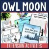 Owl Moon By Jane Yolen Reading Activities In Digital And PDF ...