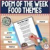Poem Of The Week Food Poetry Cooking Poetry Fluency Activities ...