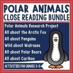 Close Reading With Polar Animals, A Perfect Activity For Winter