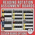 Reader's Workshop Rotation Board Using Google Slides TM | Comprehension ...