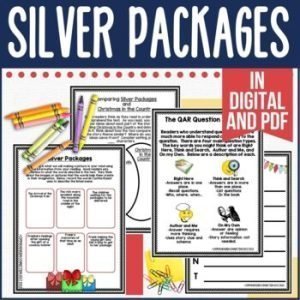 Silver Packages By Cynthia Rylant Activities In Digital And PDF, Needs ...