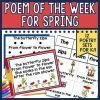 Spring Poem Of The Week For Kindergarten And First Grade Poetry Lessons ...
