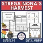 Strega Nona's Harvest By Tomie DePaola Literacy Activities In Digital ...