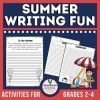 Summer Writing Prompts, Summer Themed Writing Activities ...