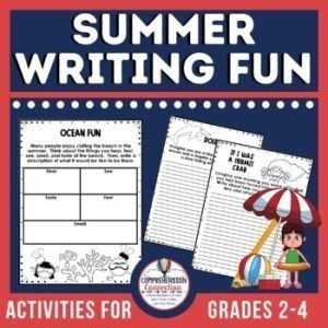 Summer Writing Prompts, Summer Themed Writing Activities ...
