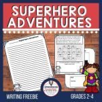 Superhero Writing Prompt And Lessons | Comprehension Connection