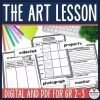 The Art Lesson By Tomie DePaola Literacy Activities In Digital And PDF ...