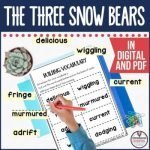 The Three Snow Bears By Jan Brett Activities In Digital And PDF ...