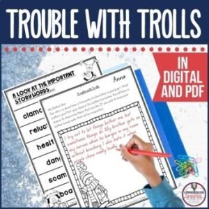 Trouble With Trolls By Jan Brett Activities In Digital And PDF Formats ...