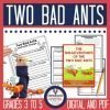 Two Bad Ants By Chris Van Allsburg Activities Mentor Text ...