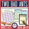 Two Bad Ants By Chris Van Allsburg Activities Mentor Text ...