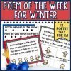 Winter Poem Of The Week For Kindergarten First Grade Emergent Reader ...