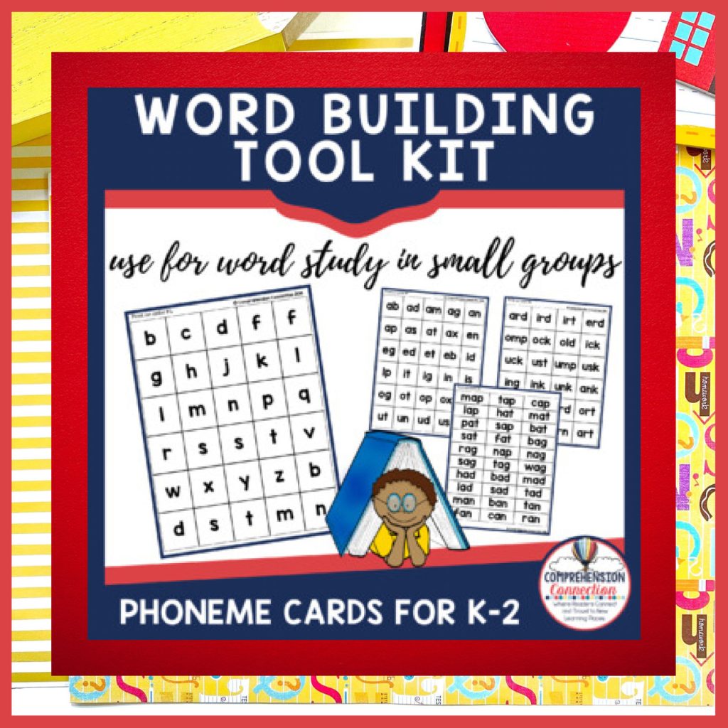 Word Building Tool Kit For Primary Readers | Comprehension Connection