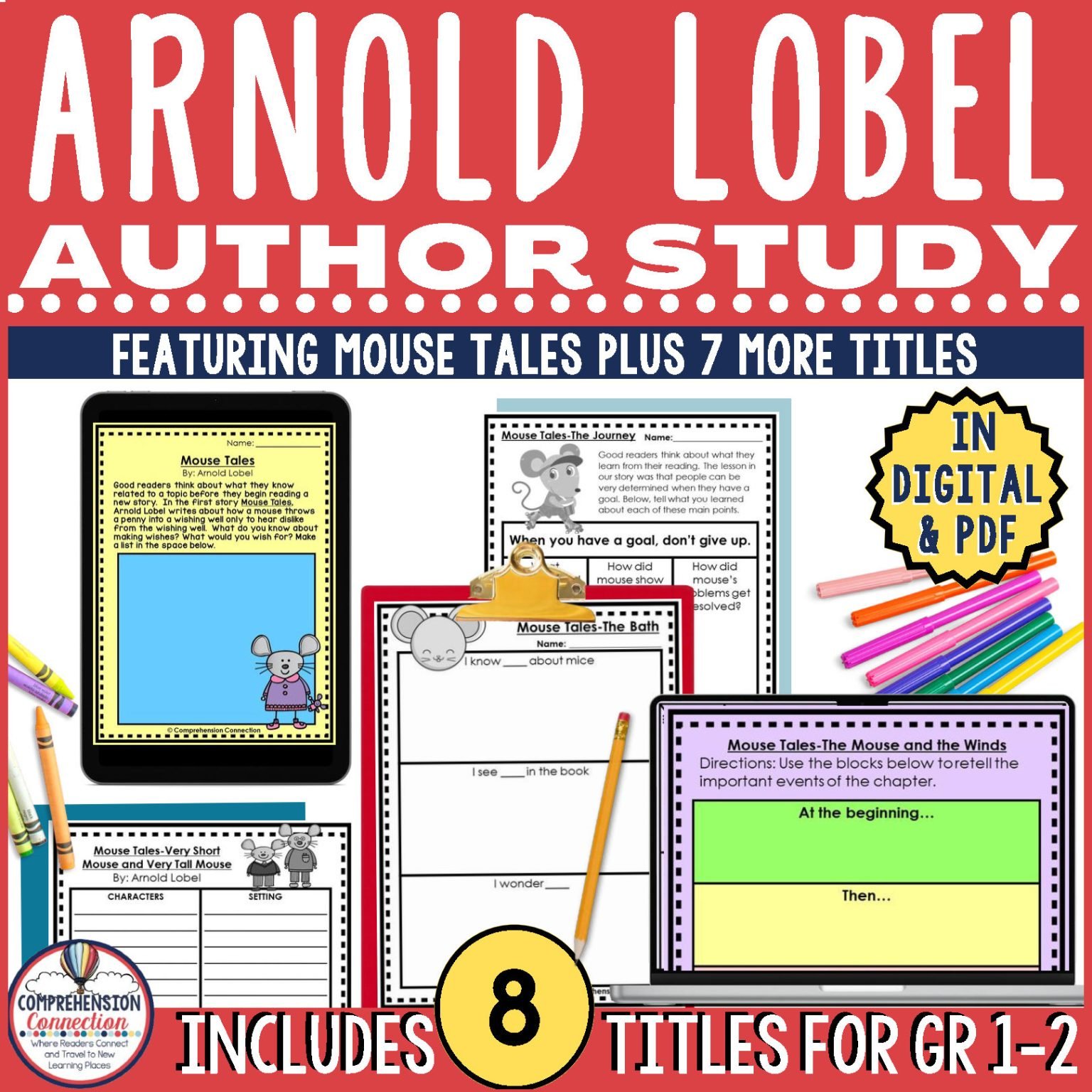Frog And Toad All Year By Arnold Lobel Activities In Digital And PDF ...