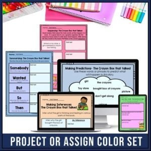 The Crayon Box That Talked Activities Social Emotional Learning ...