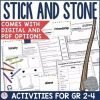 Stick And Stone Book Companion Read Aloud And SEL Activities ...