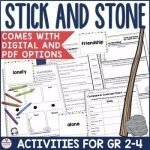 Stick And Stone Book Companion Read Aloud And SEL Activities ...
